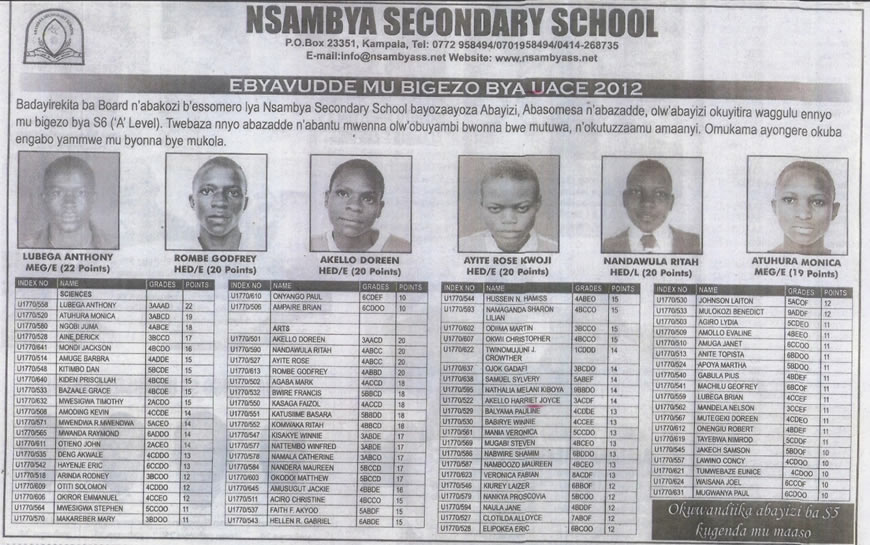 Nsambya SS | In the Press